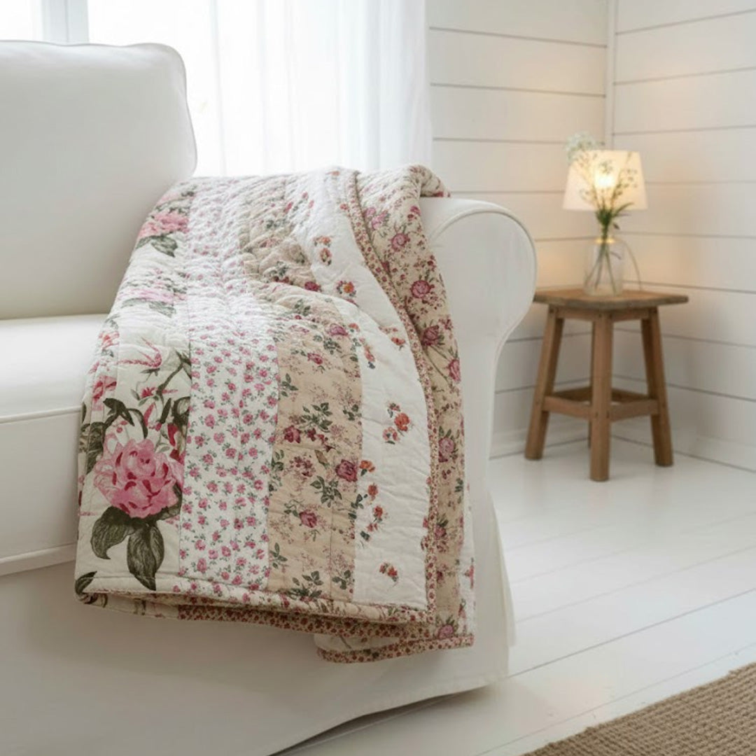 Kæmpe udvalg af billige vattæpper & plaider i bomuld fra danske Ib Laursen